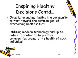 The role of media in public health promotion | PPT