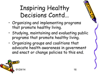 The role of media in public health promotion | PPT