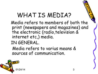 The role of media in public health promotion | PPT