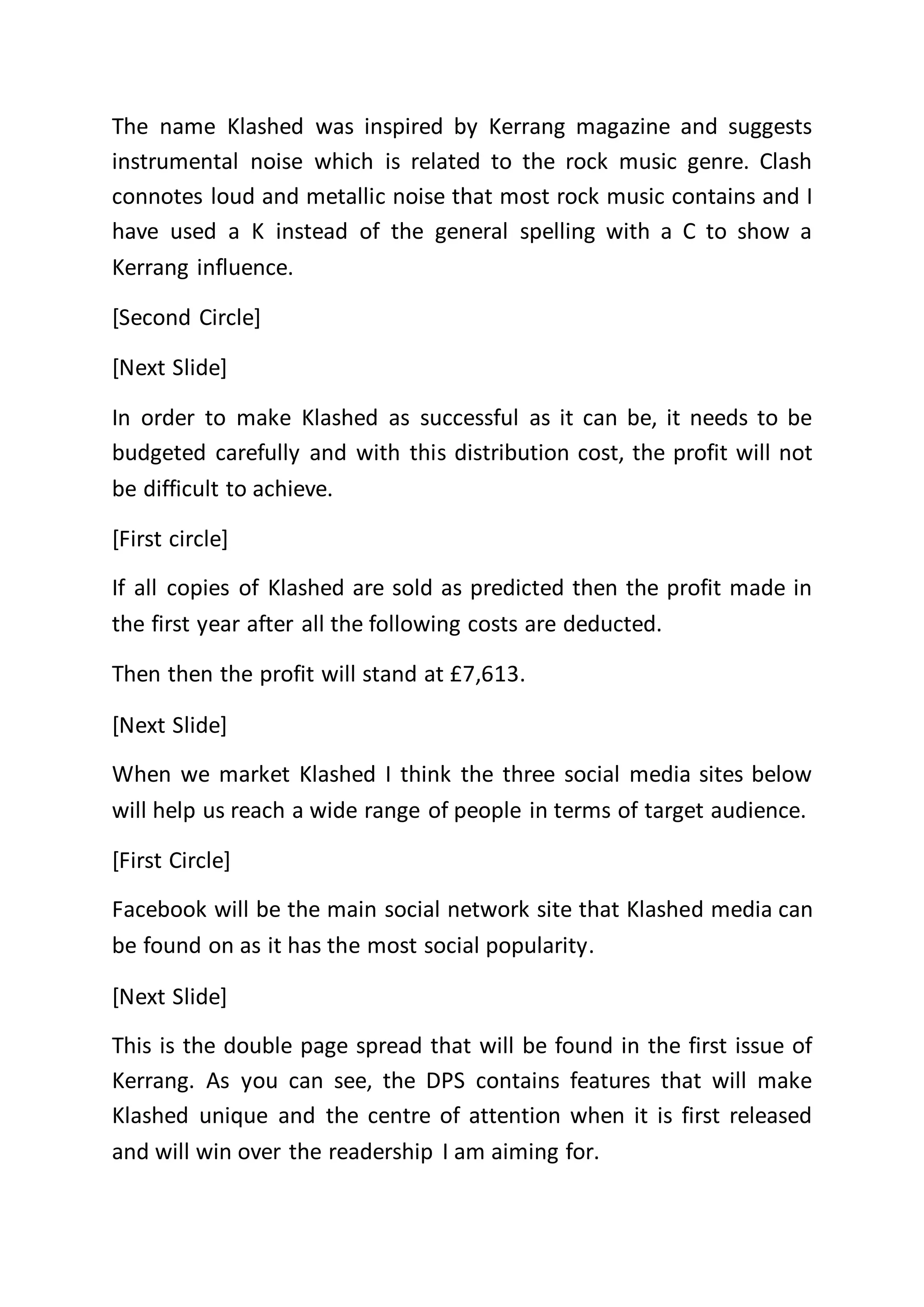 Media pitch script | DOCX