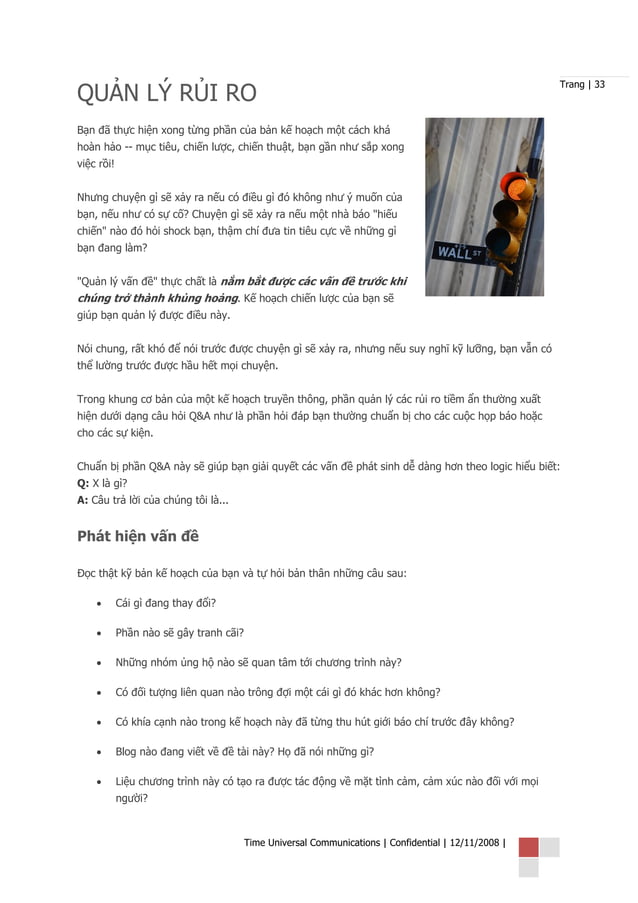 XAY DUNG KE HOACH TRUYEN THONG | PDF