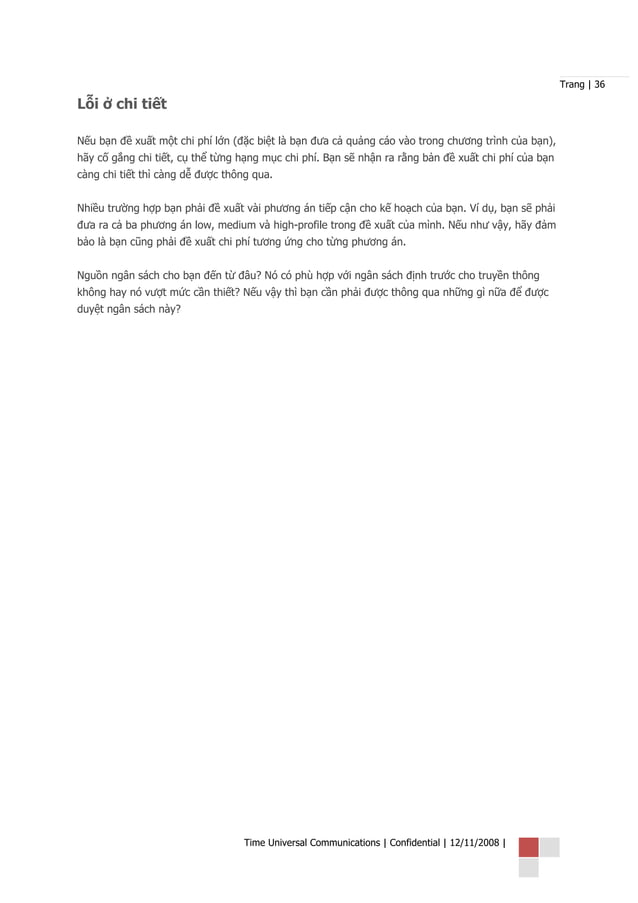 XAY DUNG KE HOACH TRUYEN THONG | PDF