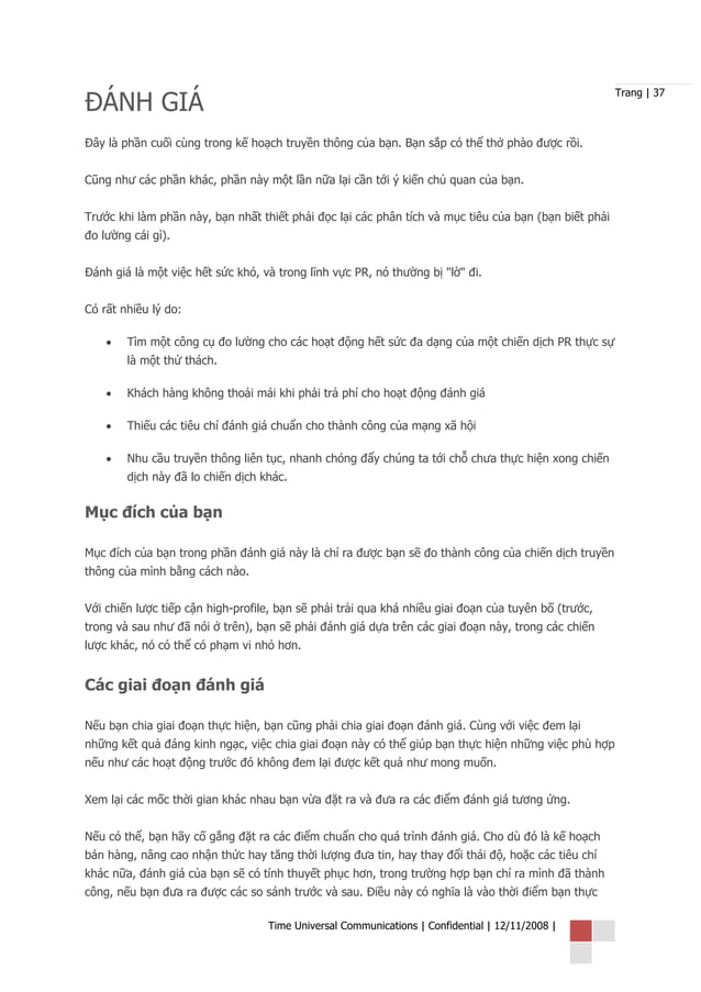 XAY DUNG KE HOACH TRUYEN THONG | PDF