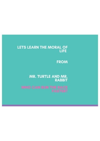 What i learn from Mr. Turtle and Mr. Rabbit | PDF