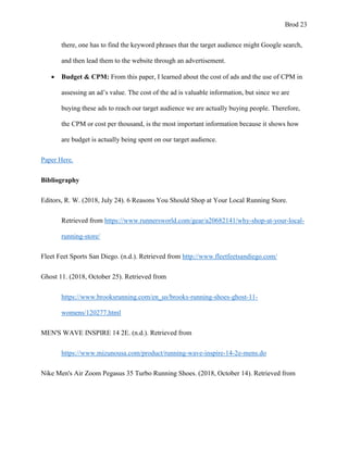 Media plan assignment outline | PDF