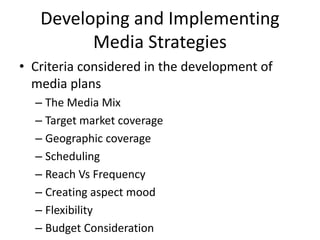 media plan for student.ppt