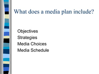 Media Planning | PPT