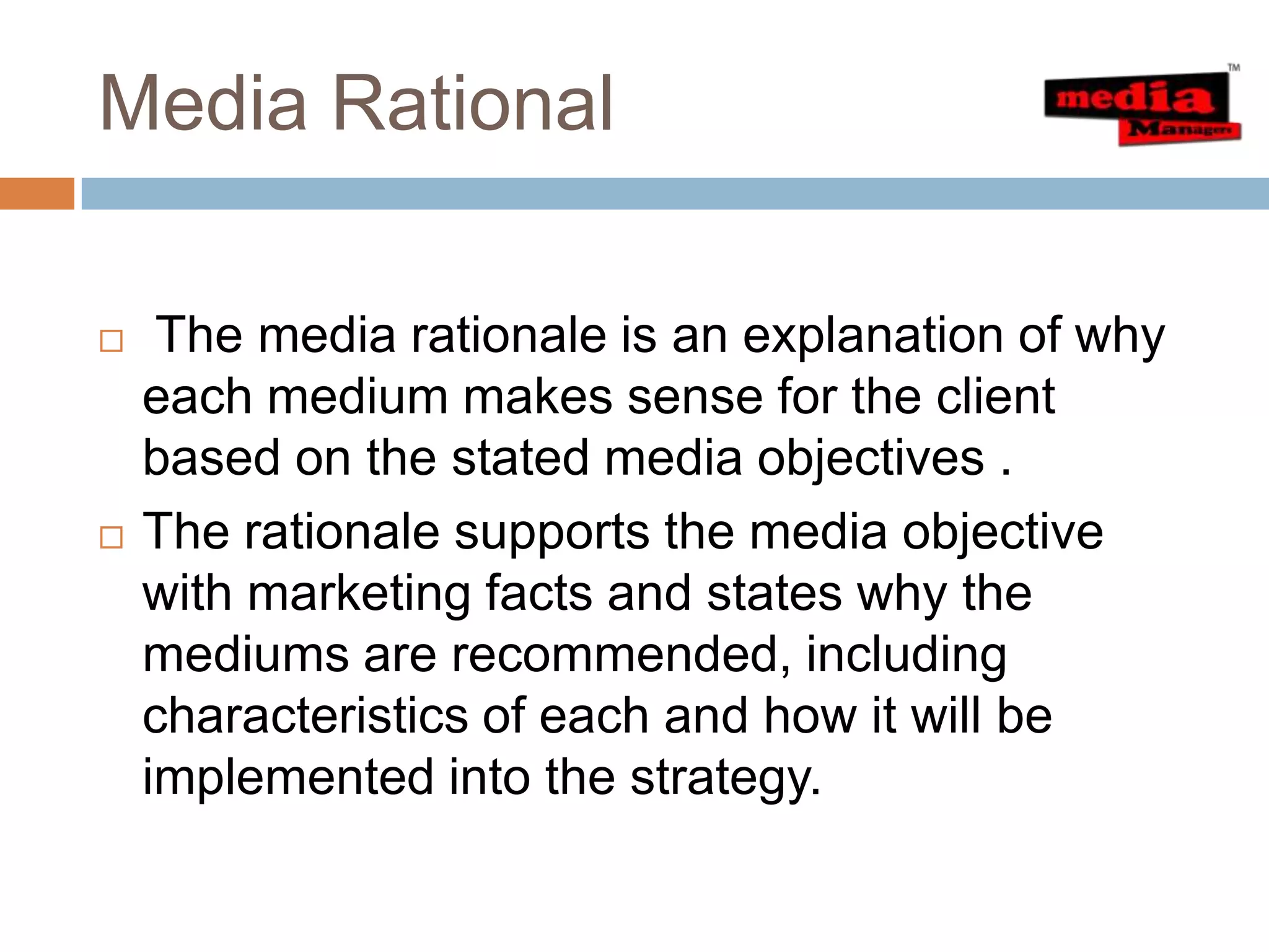 Media planning | PPTX