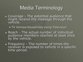 Media Planning with Marketing Mix Consideration | PPT