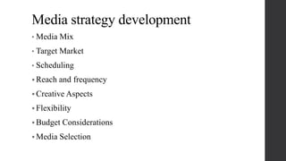 Media planning (imc) | PPTX