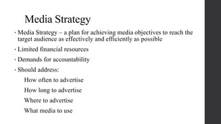 Media planning (imc) | PPTX