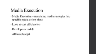 Media planning (imc) | PPTX