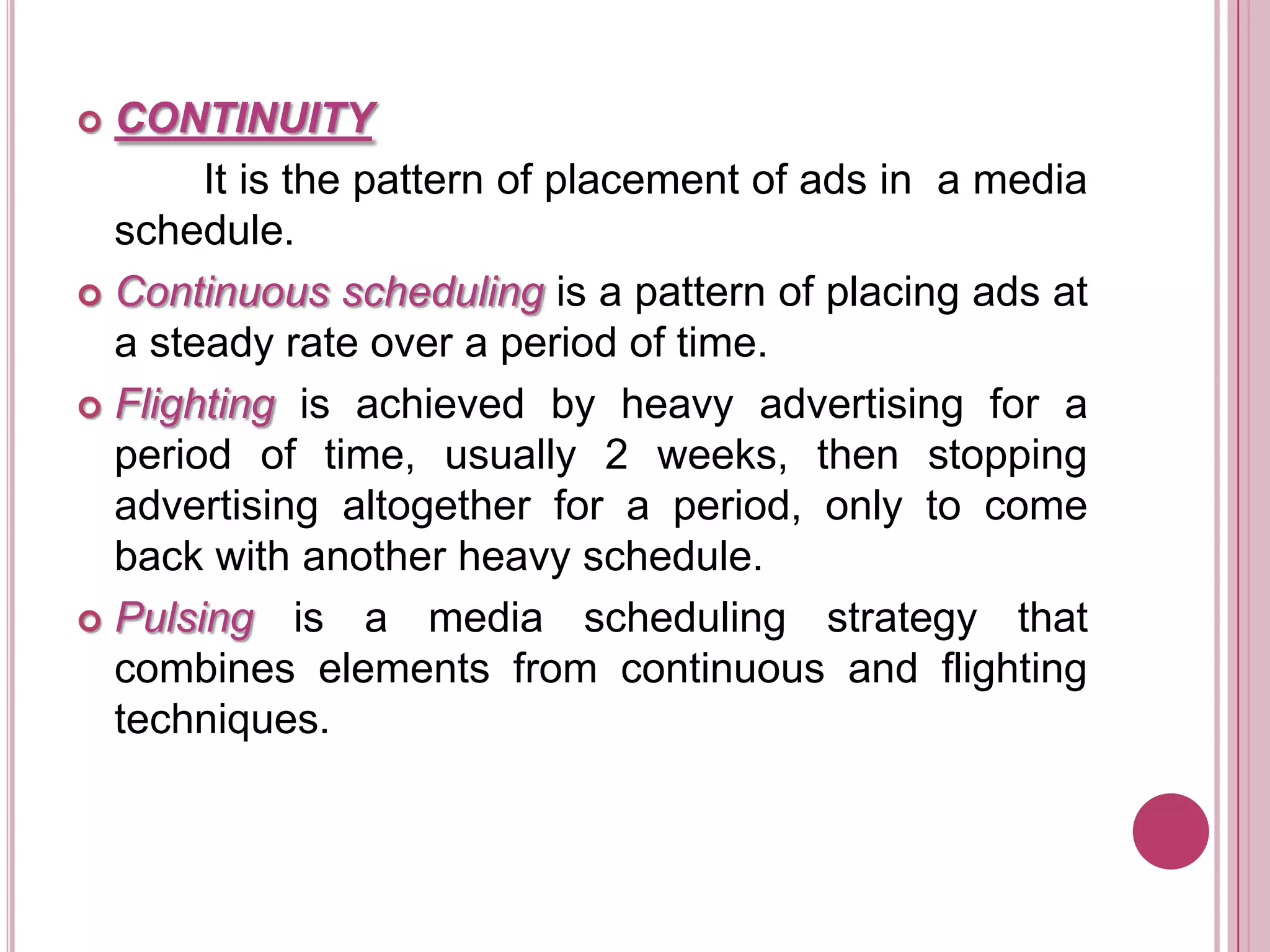Media planning process | PPTX