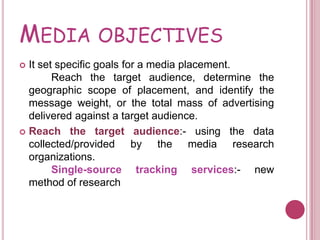 Media planning process | PPTX