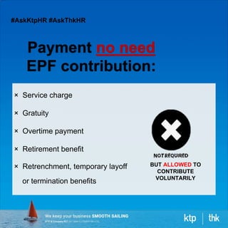 EPF contribution | PPTX