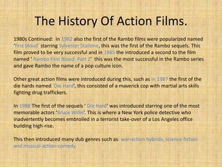 History Of Action Films | PPTX