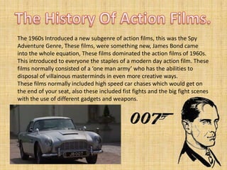 History Of Action Films | PPTX