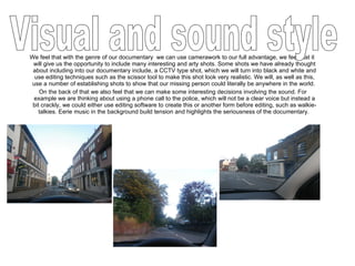 Documentary Pitch | PPT