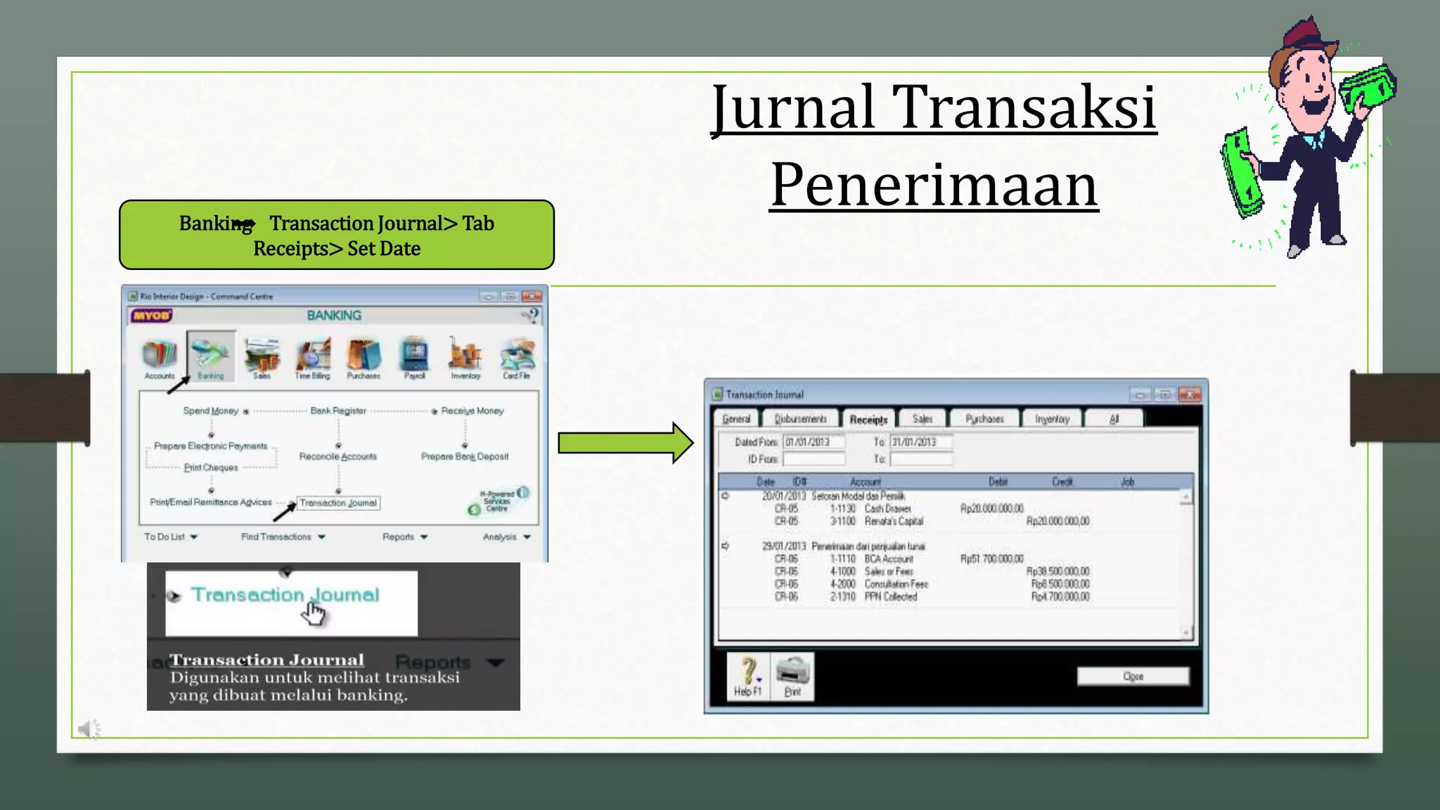 Transaksi Penerimaan Perusahaan Jasa.pptx
