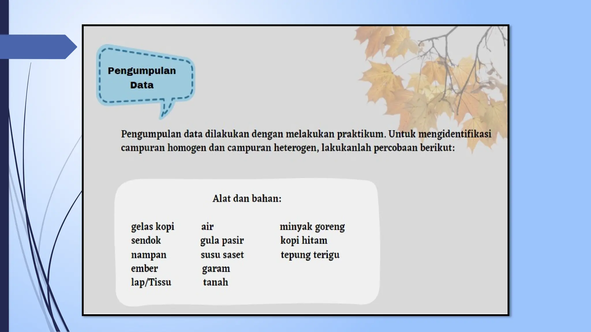 MEDIA PPT CAMPURAN Campuran Homoge dan Campuran Heterogen | PPTX