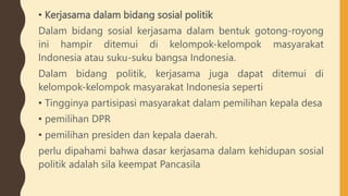 MEDIA PPT kerjasama dalam berbagai bidang kehidupan di masyarakat Hendri.pptx