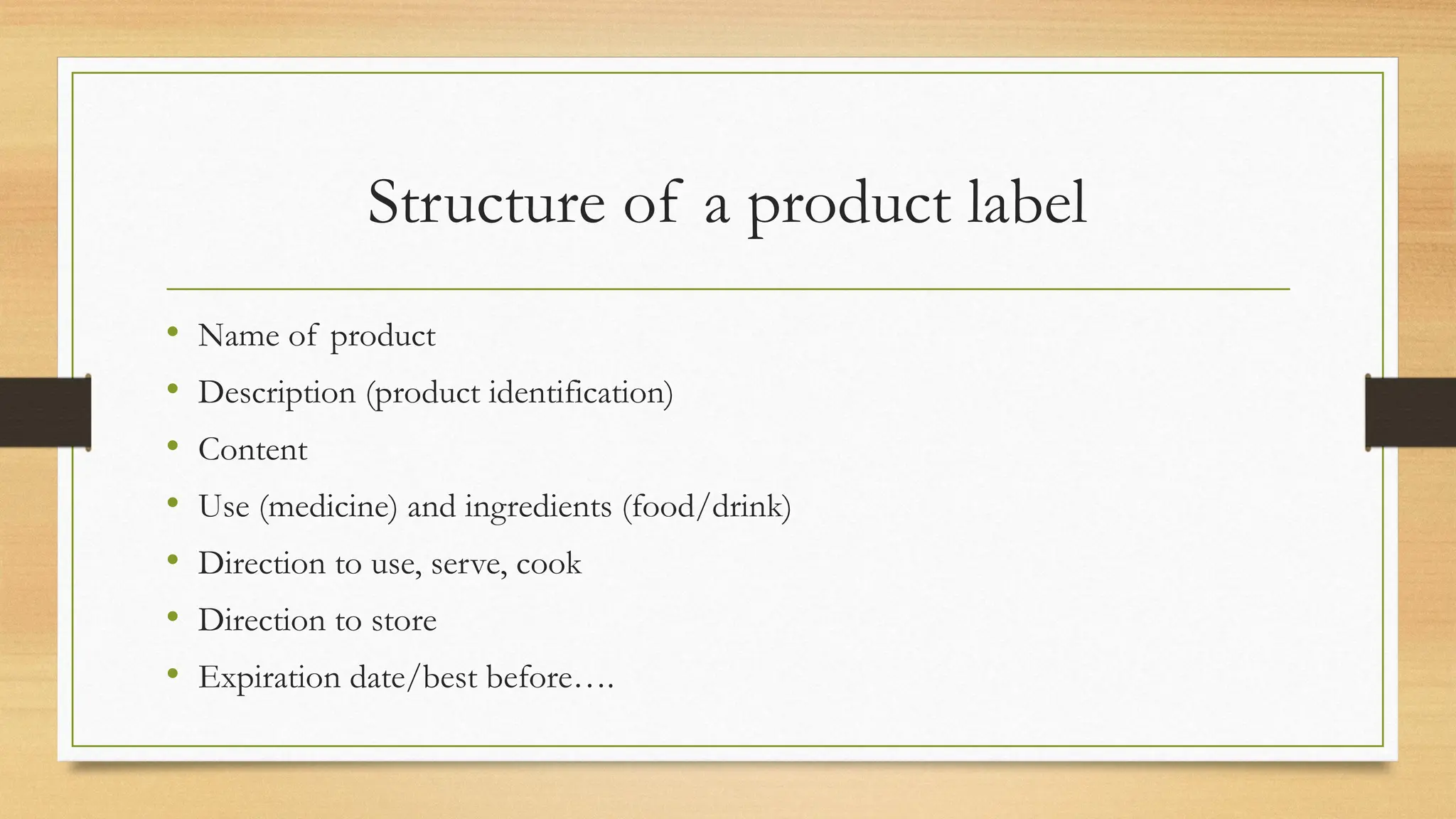 Media pembelajaran PPT label bahasa inggris kelas 9 | PPTX