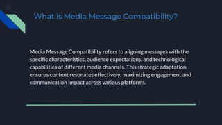 220711130092_Swagata Banerjee_Media_Message_Compatibility_ | PPTX