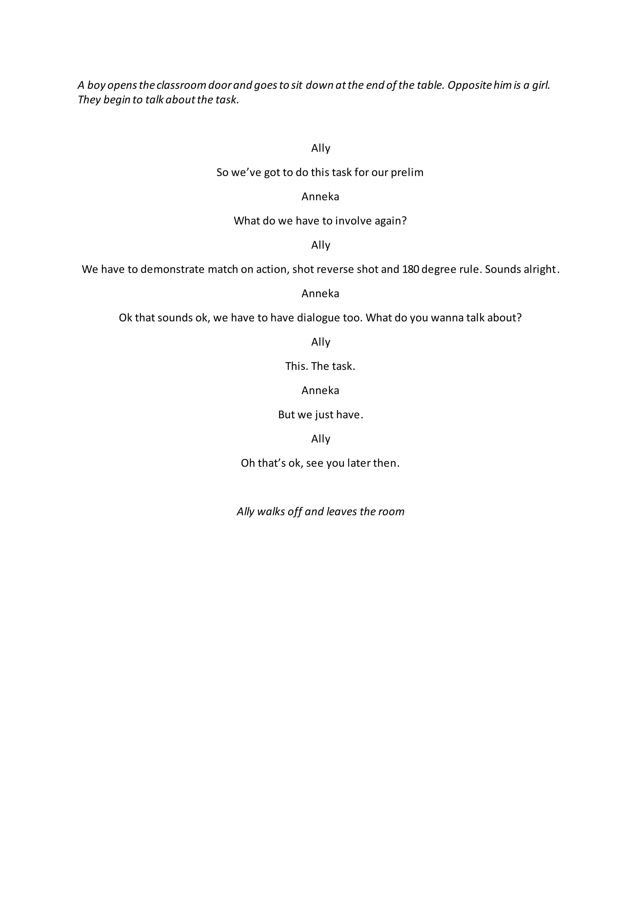 Media prelim script | PDF