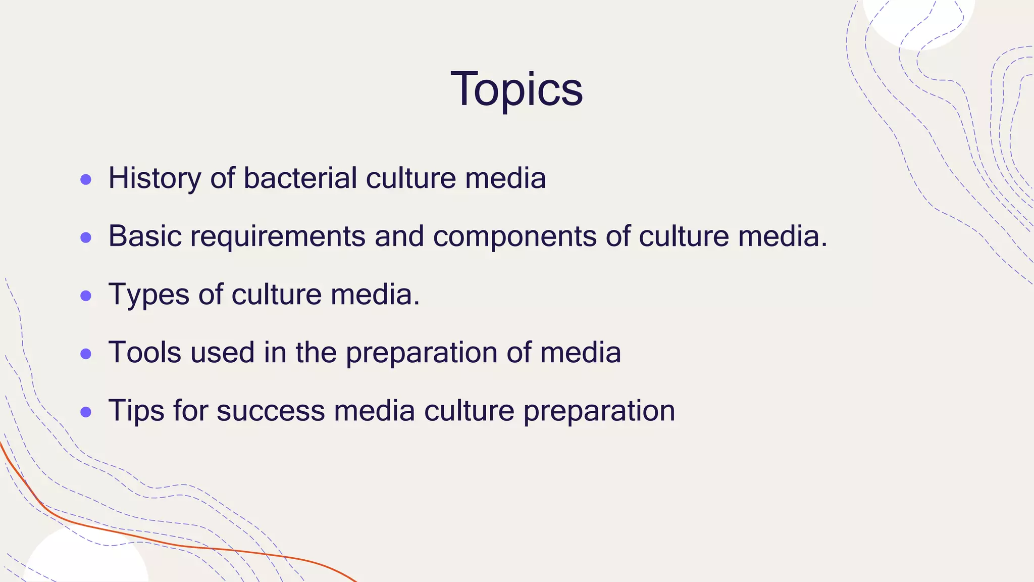 Preparation of bacterial culture media | PPTX