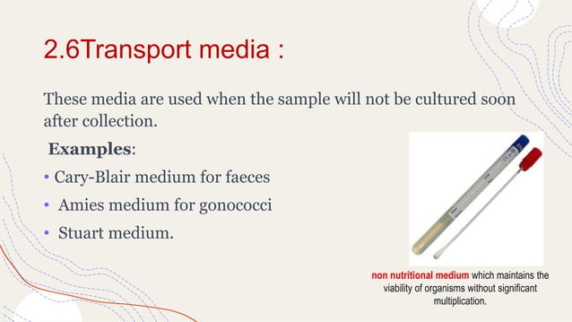 Preparation of bacterial culture media | PPTX