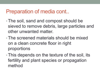 Fruit tree seedlings media preparation.pptx