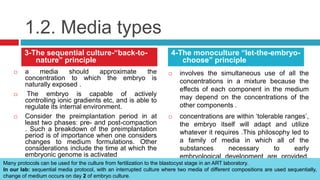 Media preparation in IVF | PPTX