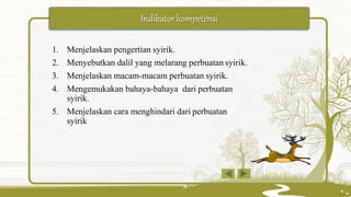 Menghindari Perbuatan Syirik | PPTX