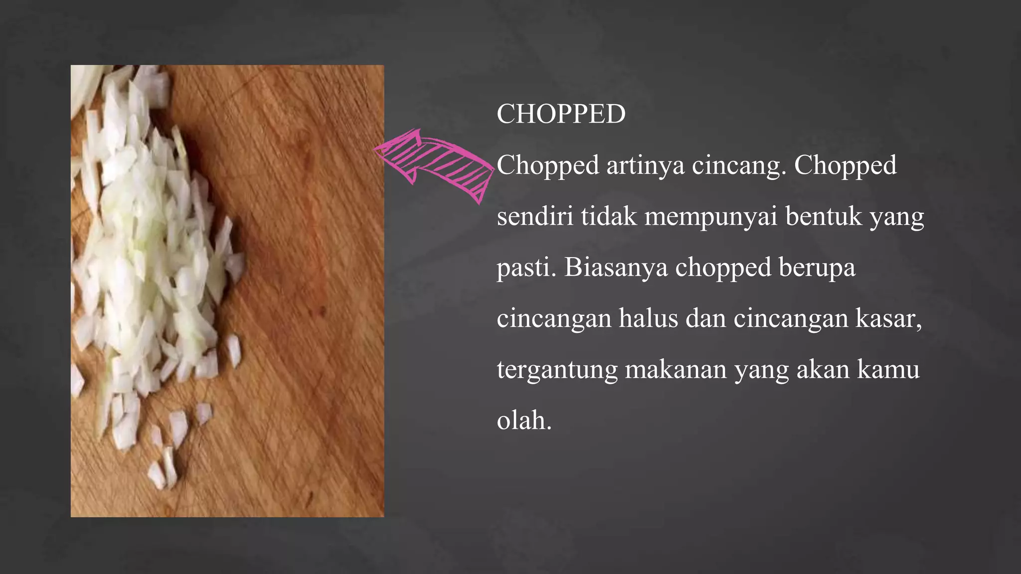 JENIS-JENIS POTONGAN SAYUR | PPTX