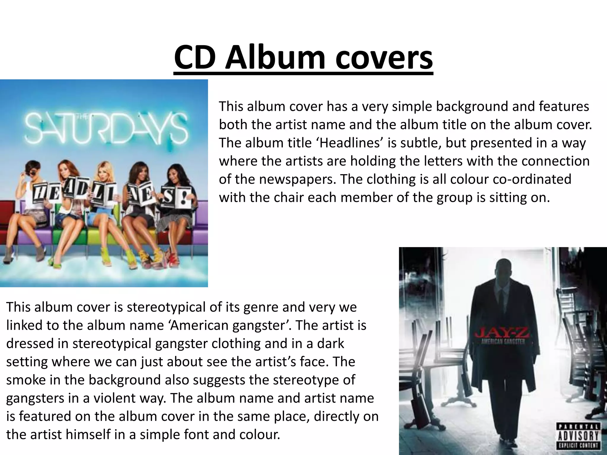 Music artist background research | PPTX