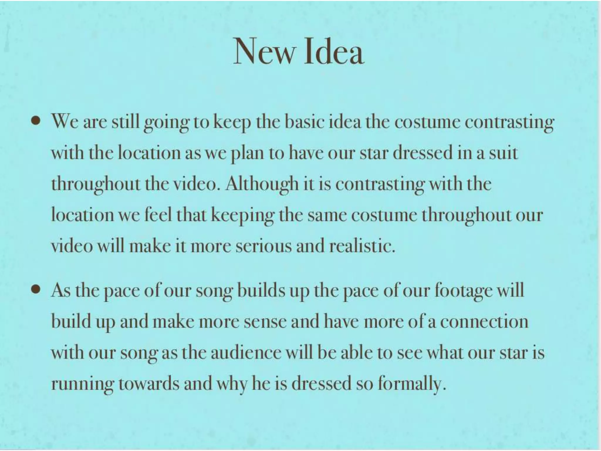 Media Treatment/Presentation | PPT