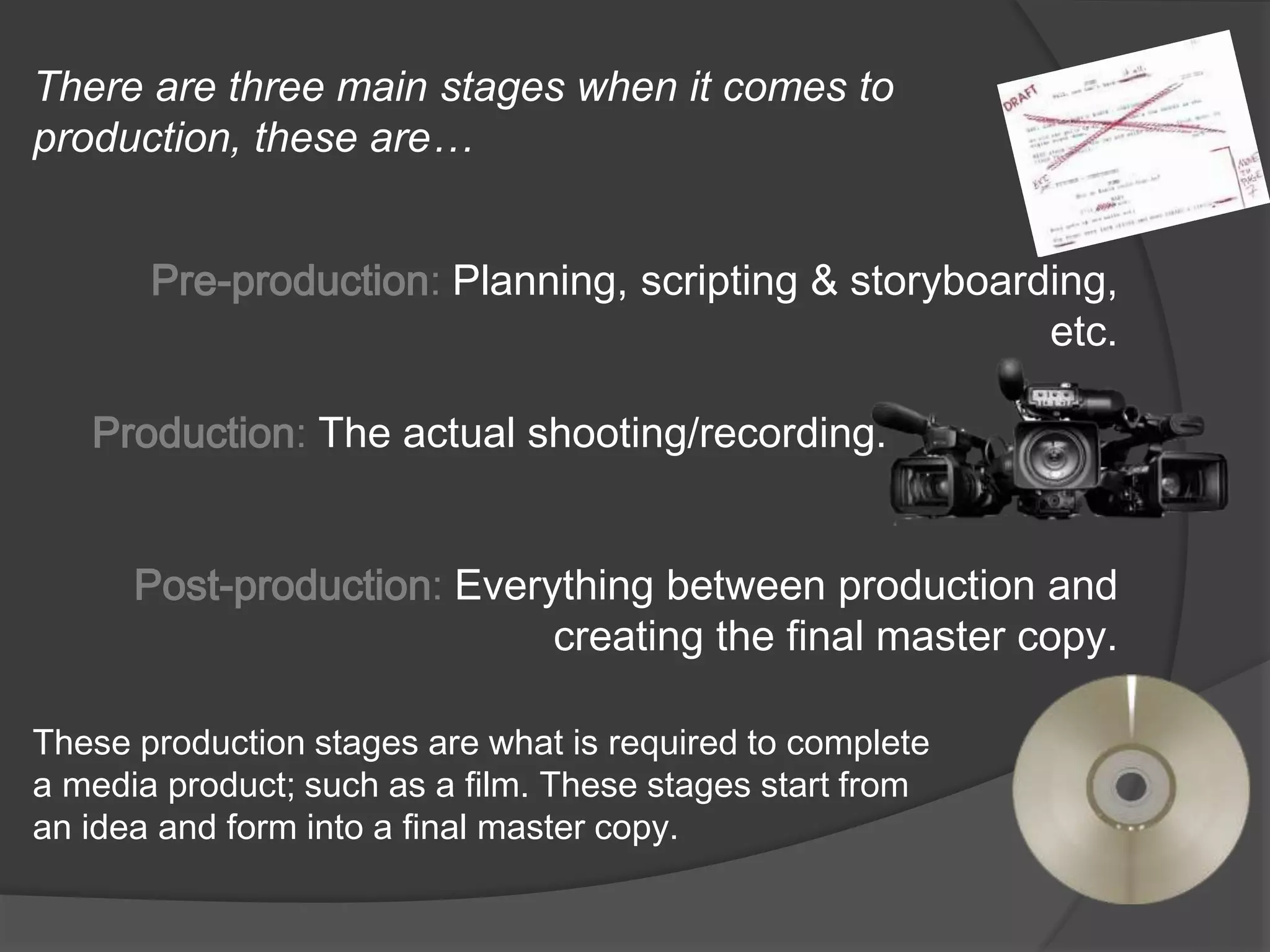 Media Production Presentation | PPTX