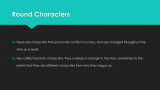 Types of Characters | PPTX