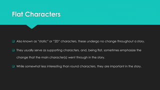 Types of Characters | PPTX