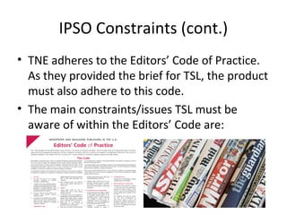 TSL Media Presentation | PPT