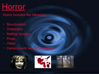 What is horror? | PPT | Roleplaying Games | Games and Puzzles