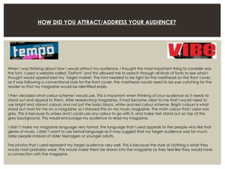 magazine final evaluation | PPT