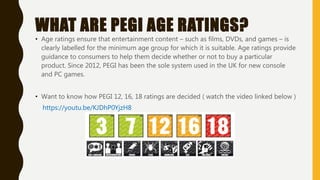 PEGI Presentation By Omer Faheem | PPT