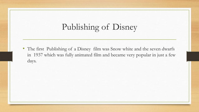 Disney and Marvel Research Presentation | PPT