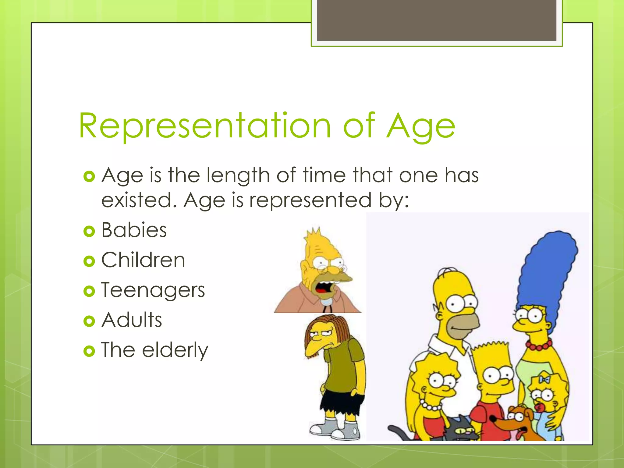 Media presentation on representation stereotypes and verisimilitude | PPT