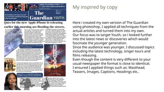 media presentation on The Guardian.ppt45 | PPT