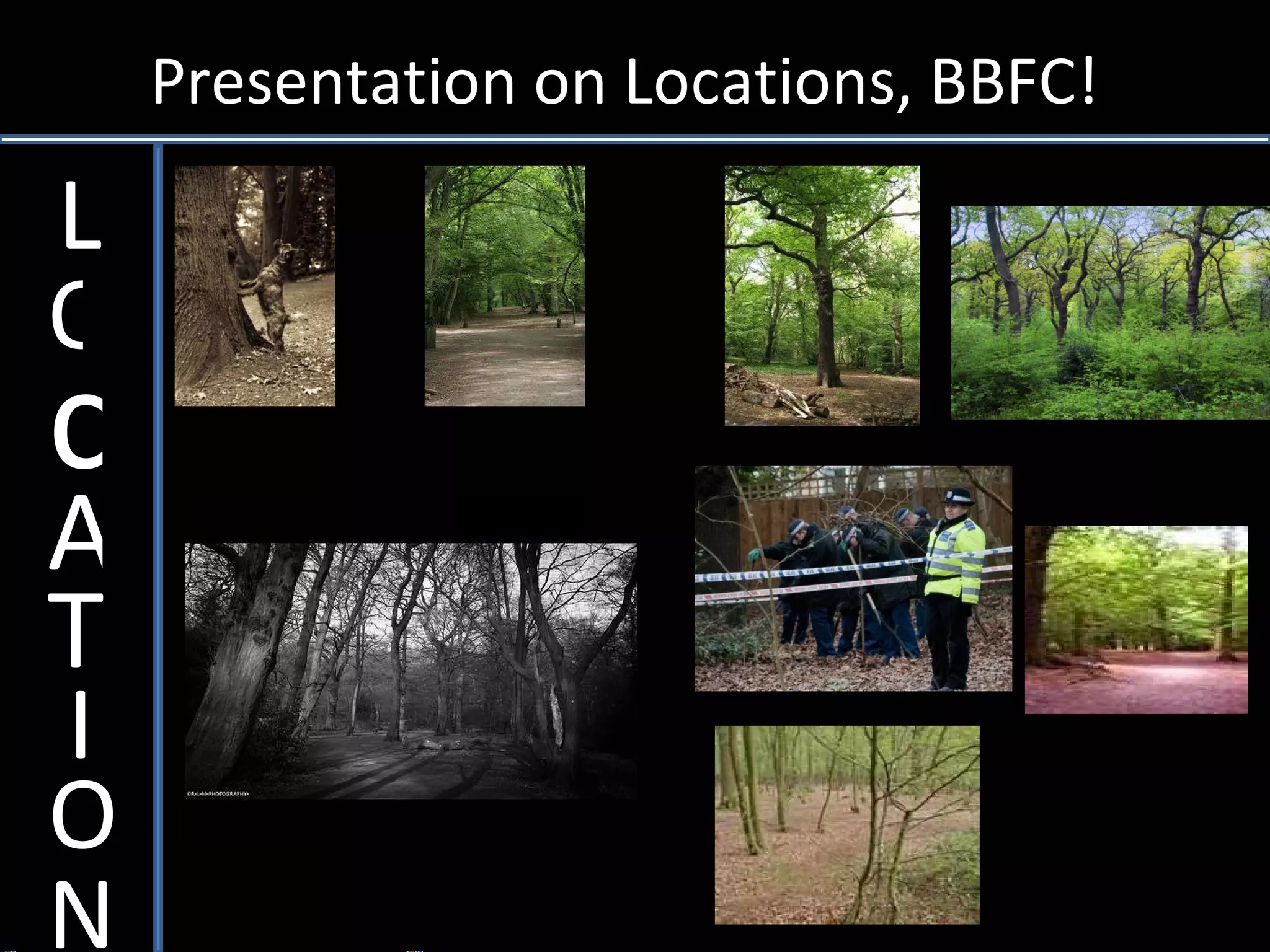 Media presentation reseach into bbfc rating and locations | PPT
