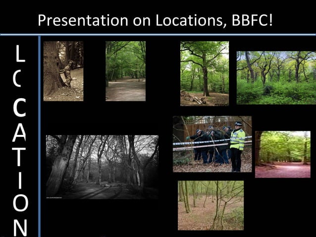 Media presentation reseach into bbfc rating and locations | PPT