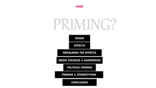 Current Research of Media Priming | PPTX