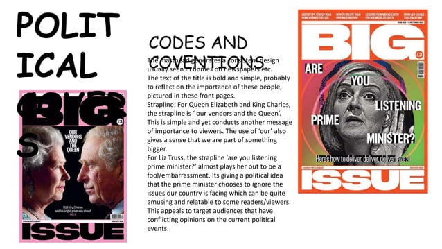 Codes and Conventions of Magazine covers | PPT